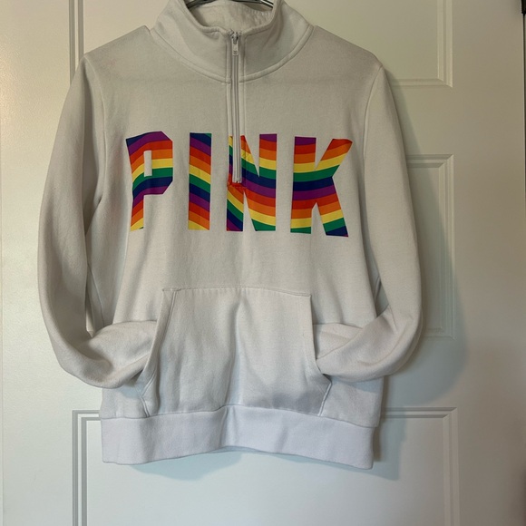 Victoria's Secret | Jackets & Coats | Victorias Secret Pink Rainbow ...